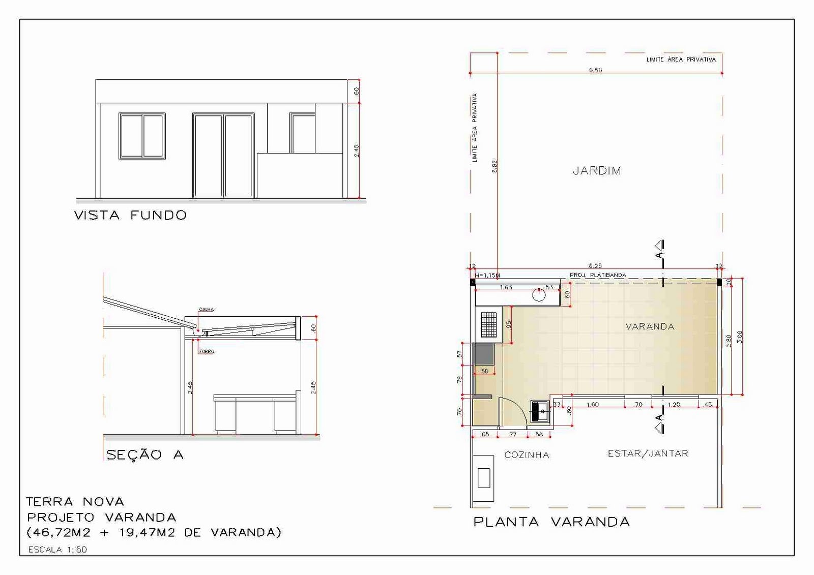 Bem Vindo ao Terra Nova Palhoça: Padrões de Muro e Varanda Terra Nova ...