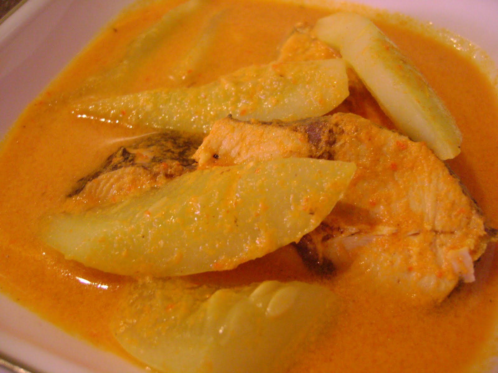 CORETAN DARI DAPUR: Gulai Kunyit Kuas @ Gulai Kuning Ikan & Timun