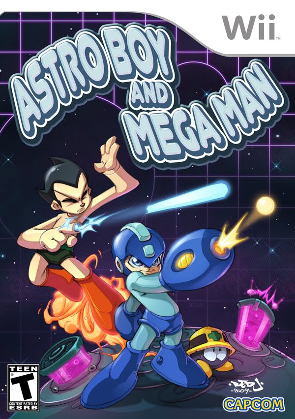 Red J :: A Blog of Art by Jon Sommariva: Astro boy & Mega man
