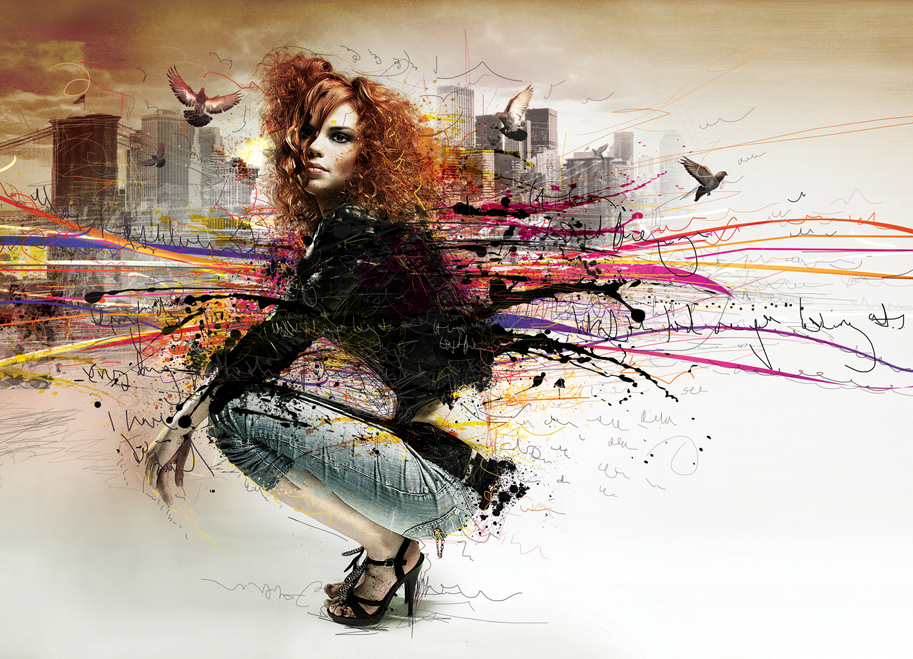 Station Anywhere: Girl from New York by Olly Howe