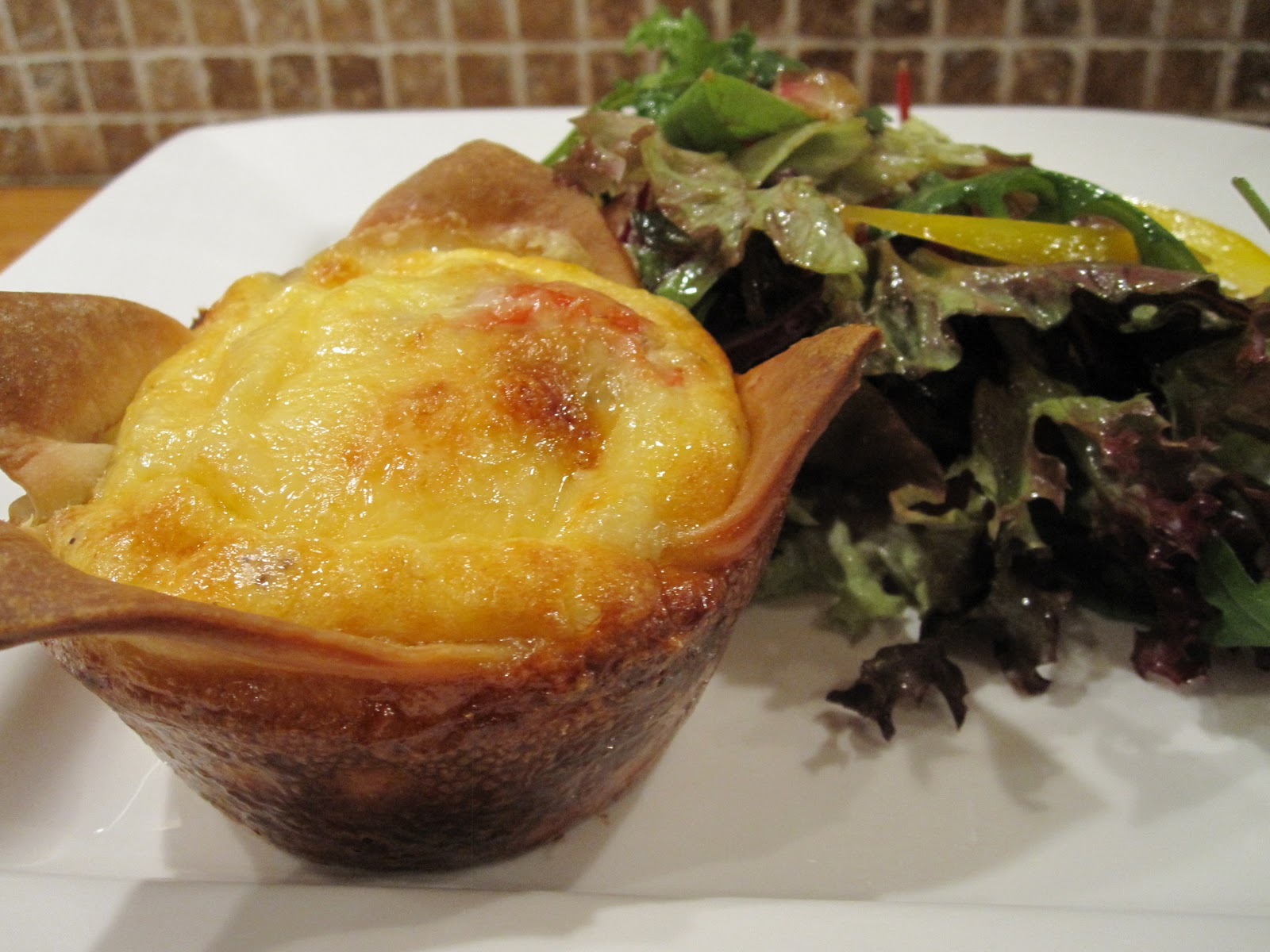 Food Devil: Potato & Roast Vegetable Mini Quiches