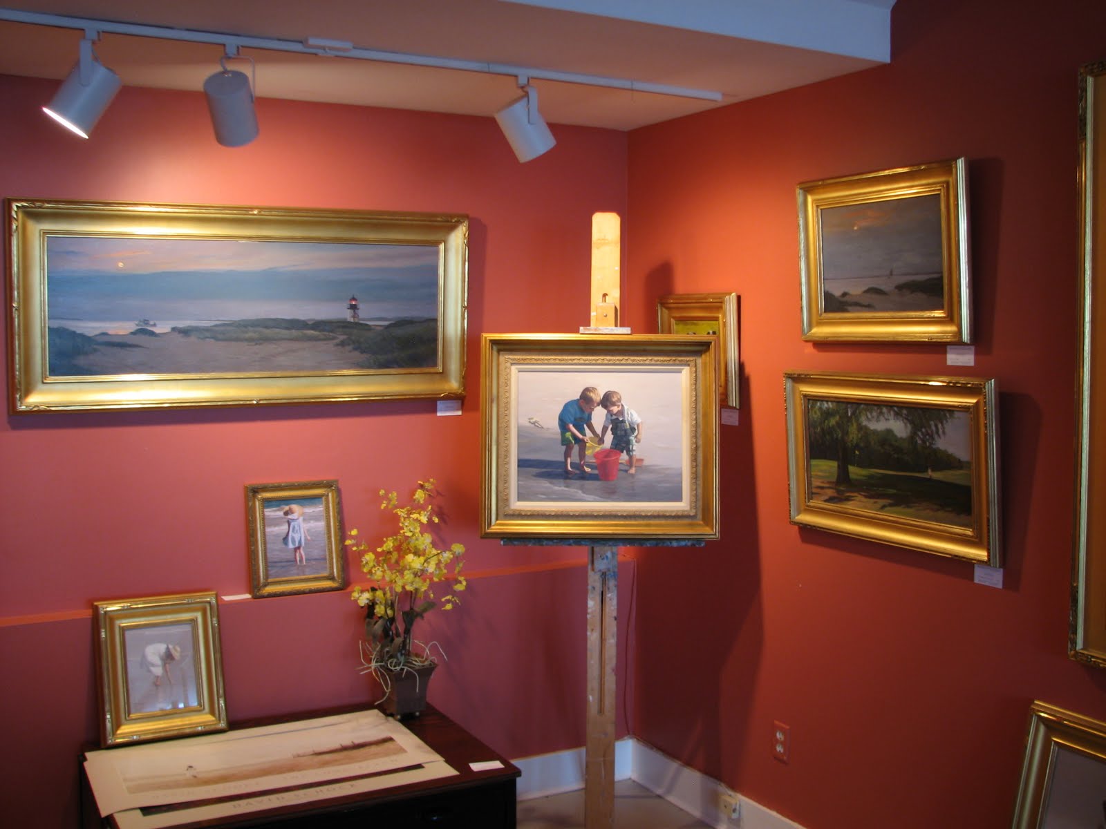DAVID SCHOCK FINE ART: Wickford Art Festival Weekend