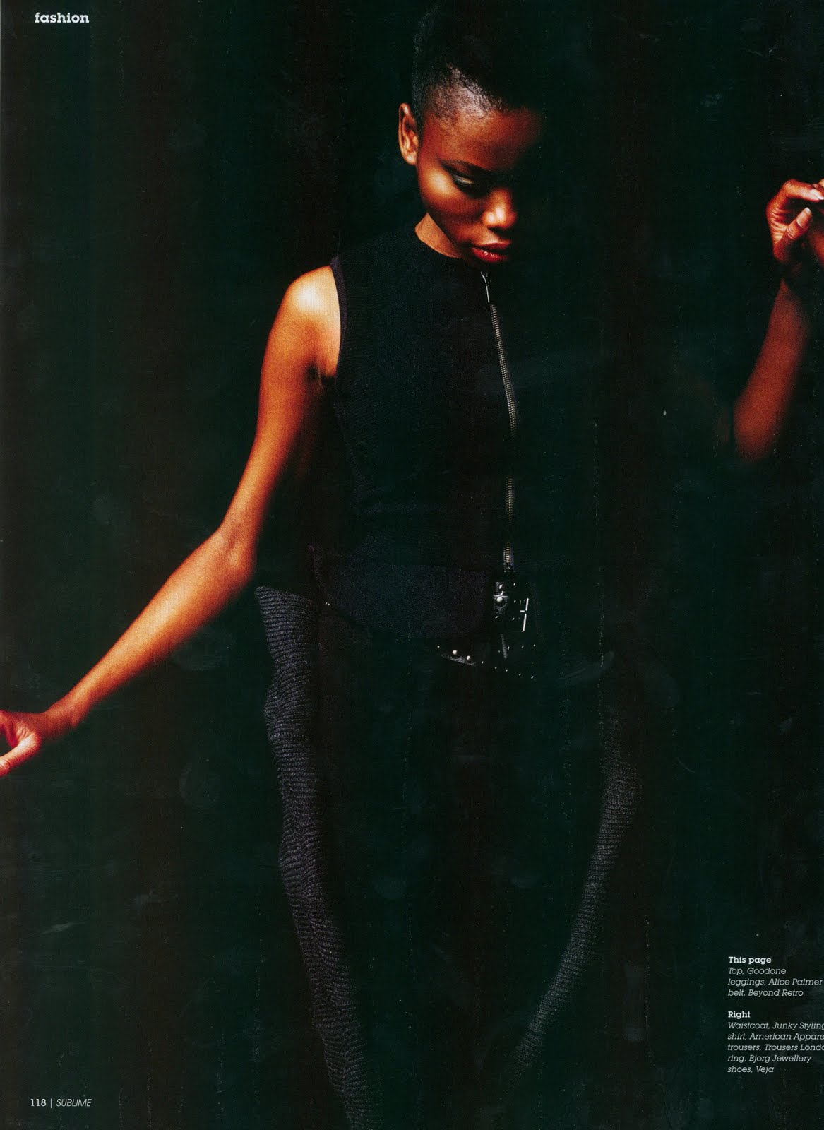 d1 Model Management: Sycha Mubiaya on The Cover of Sublime Magazine ...