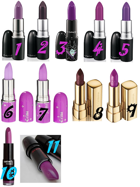 Recado de Batom: Tendência: Batom Roxo