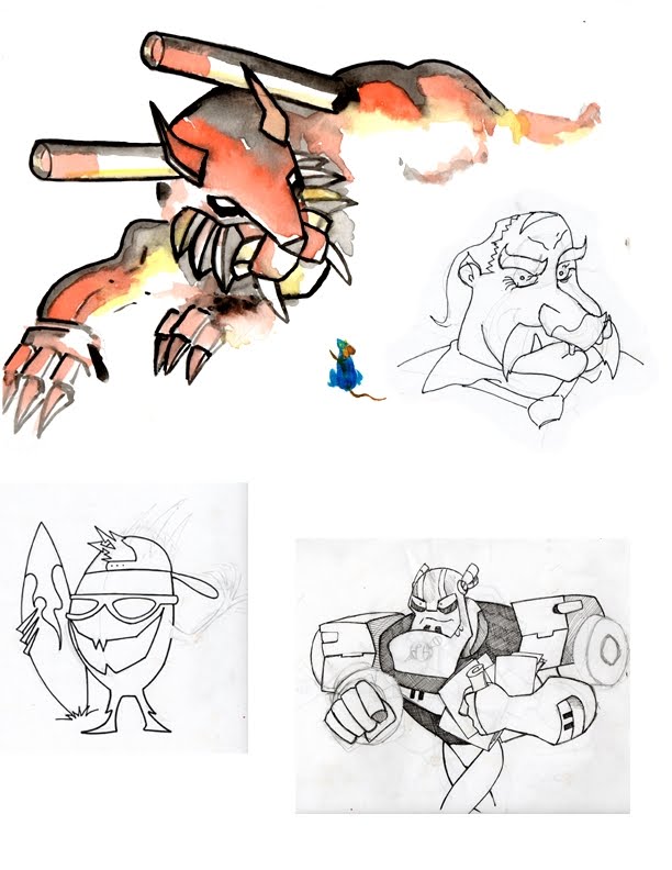 Foreshadowing Drawings