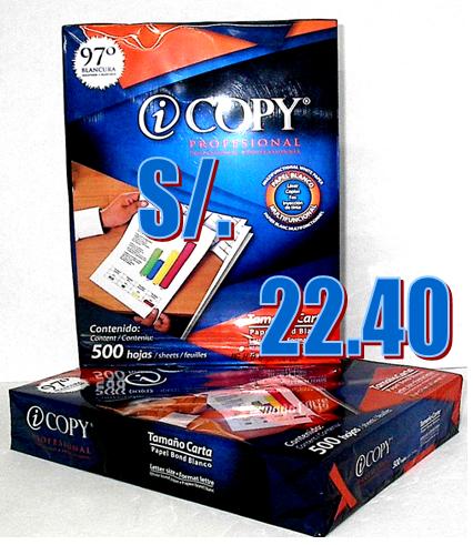 PAPELERIA BIG COPY SAC: PAPEL BOND ICOPY