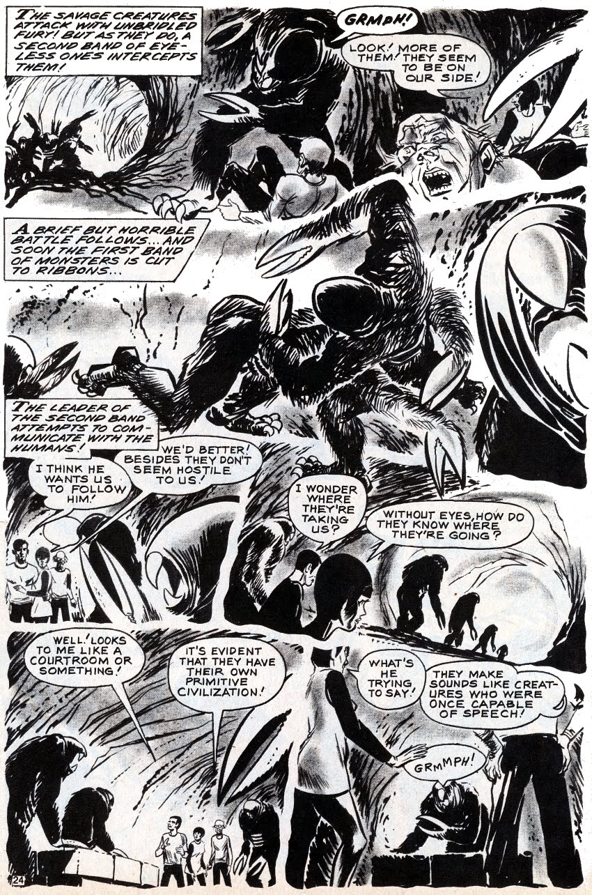 Pellucidar Offerings 4: Blind Monsters Horror Tale