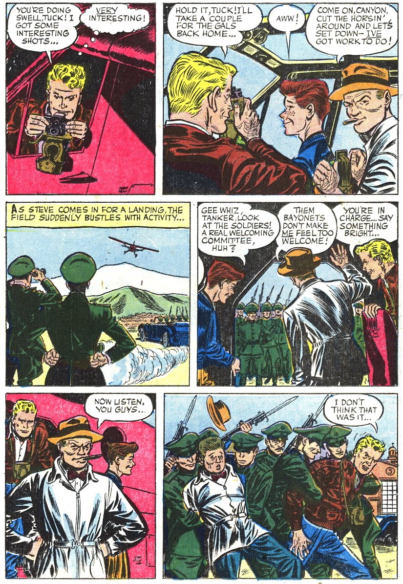 The Big Blog of Kids’ Comics!: STEVE CANYON in Four Color!