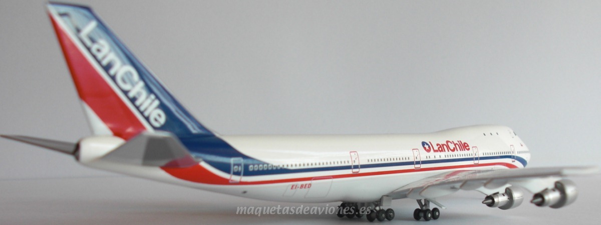 MAC Maquetas de Aviones Comerciales: Lan Chile Boeing 747-100 by ...