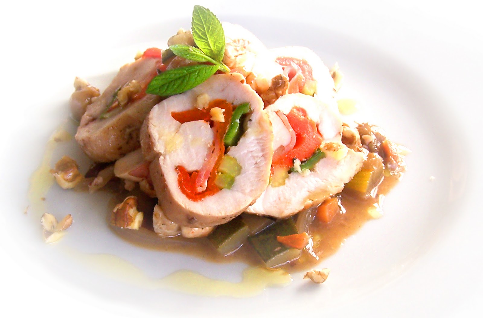 Andres Bonicelli: Pollo enrollado