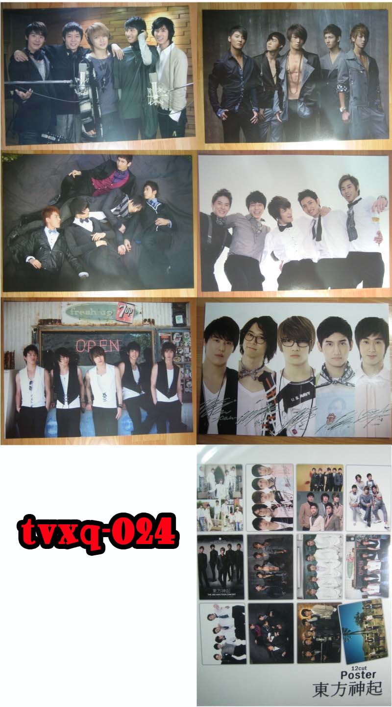 We Love K-pop Shop: [UNOFFICIAL] Posters Cut - DBSK, 2PM, Big Bang, Girls Generation, SS501 ...