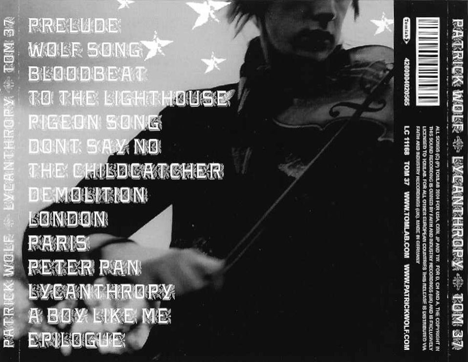 P. & C.: Patrick Wolf - Lycanthropy (2003)