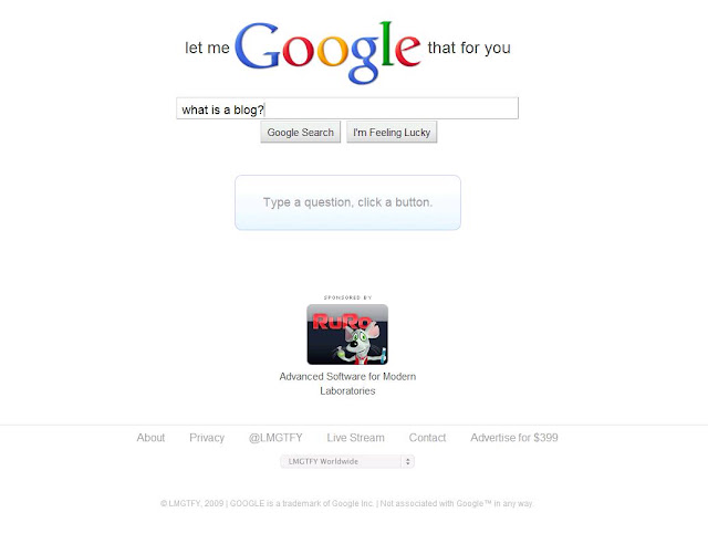 Meet the Chapmans: Let me google that for you!