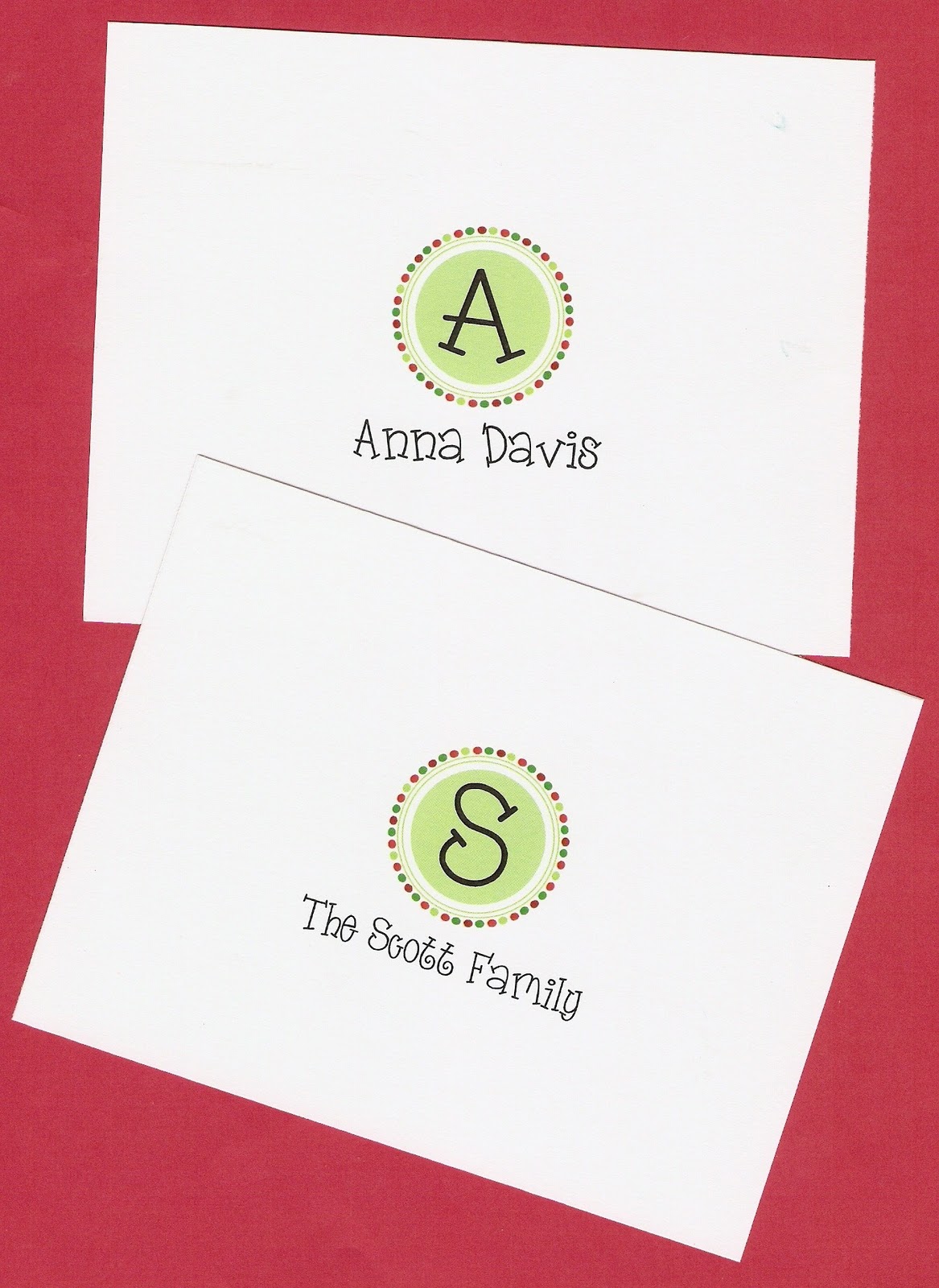 Doodle Bugs Paper {personalized stationery}: {Christmas Personalized ...