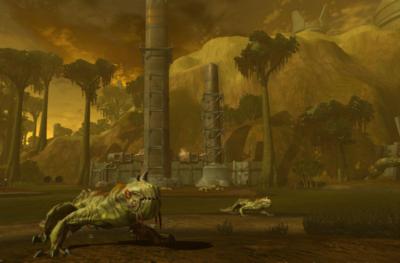 Planets of Star Wars: The Old Republic - Nal Hutta