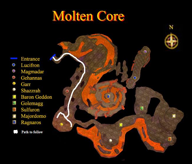 Master of World of Warcraft : Molten Core farming ~ 6k G/hour