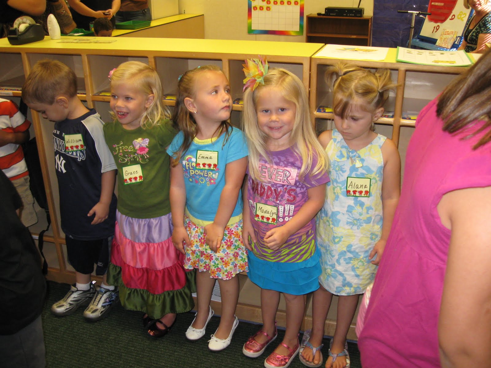 The Girls Started Preschool. Wow Their first day of school.