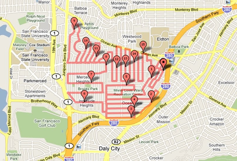 15.4 miles in Ingleside, Etc.