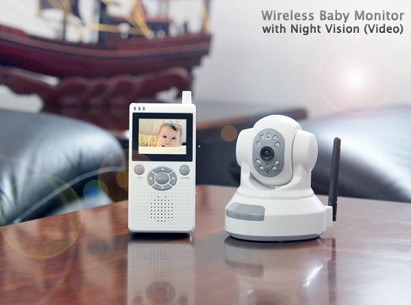 Wireless Baby Monitor w Night Vision