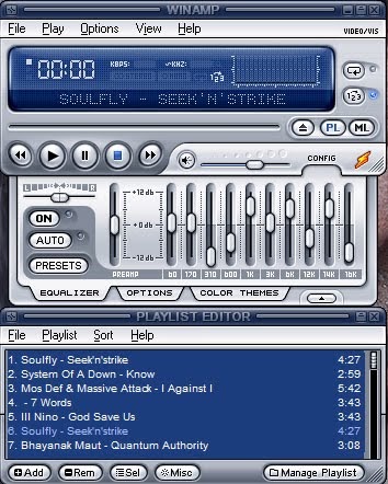ThE HanDs of LoVe: utilidades ::: Los mejores plugins para WinAmp (1 de 2)