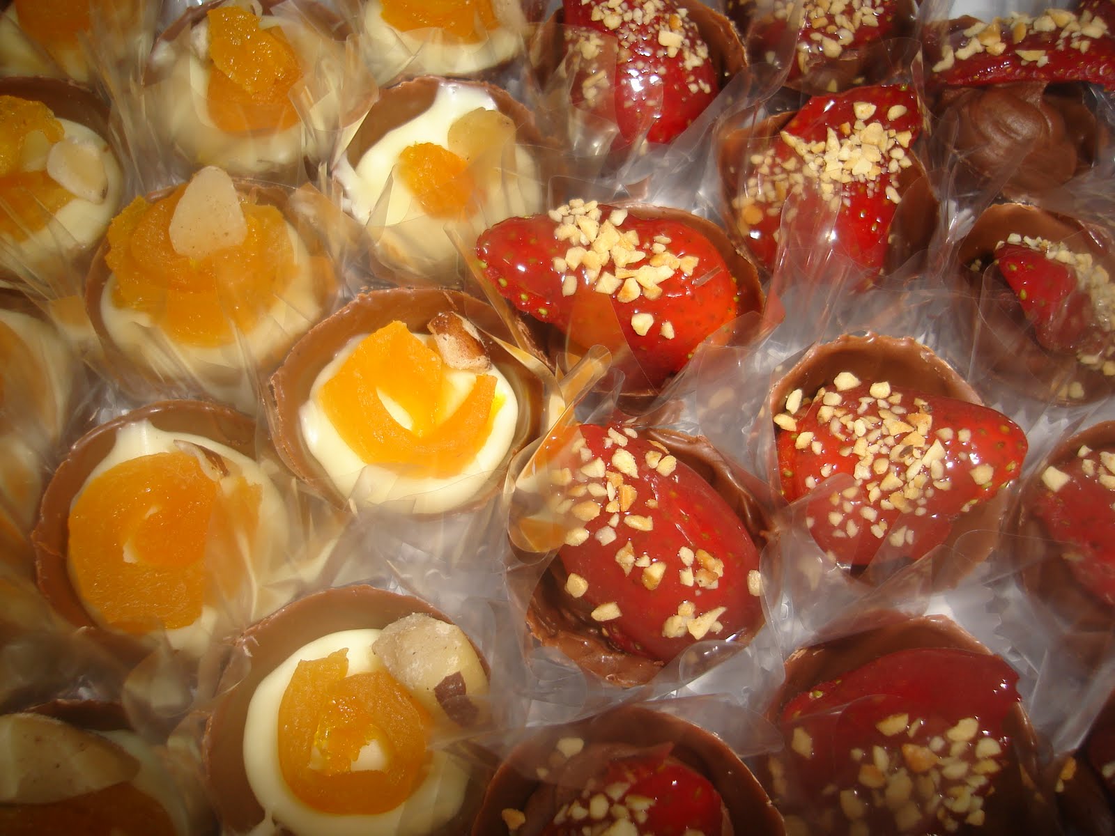 Karina Johannsen Doces e Salgados: Canapés de Chocolate