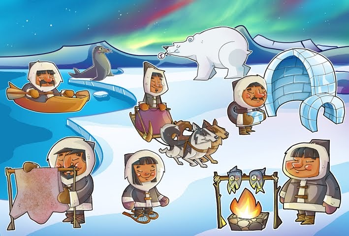 Diviértete con nosotros: ¿A qué se dedican los inuits para poder comer ...