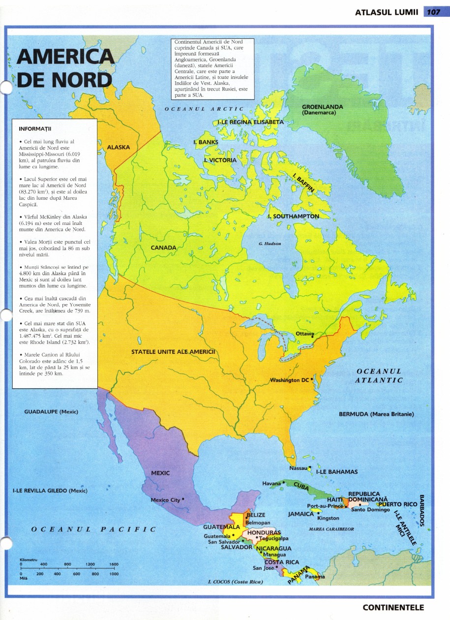 Atlasul lumii: Continentele lumii