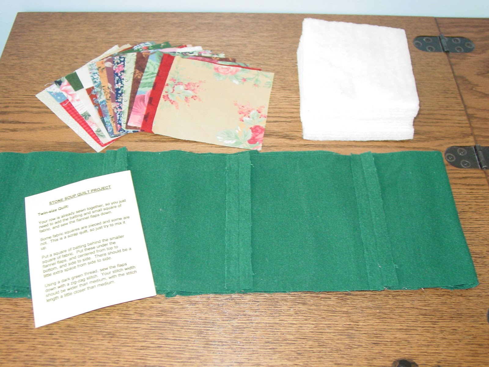 QuiltedSunshine: Stone Soup Quilt Project