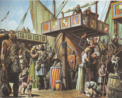 ALMOGÁVARES EN LA HISTORIA: el último almogávar, Bernat I de Vilamarí