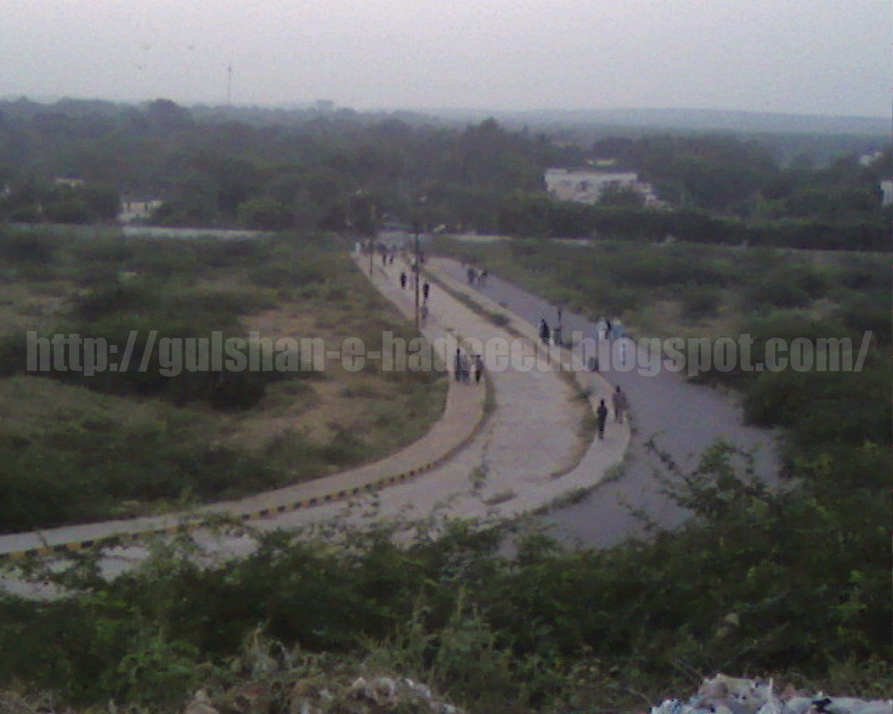 Entrance Of Steel Town From Gulshan-e-Hadeed - Gulshan-e-Hadeed Karachi ...