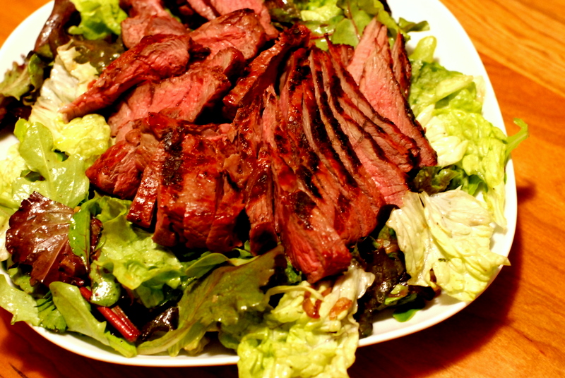 WASHINGTAM: red meat and salad diet