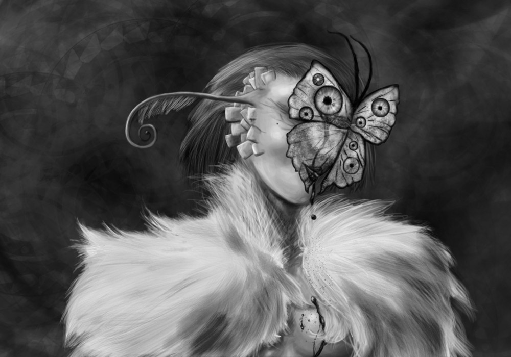 AplusArt: WIP: Moth Queen 2