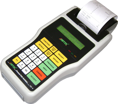 intelligent-transportation-systems: AFTEK Electronic Ticketing Machine