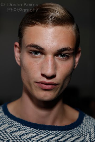Dustin Keirns' Photography Blog: NY Fashion Week S/S 2011 Mens Beauty