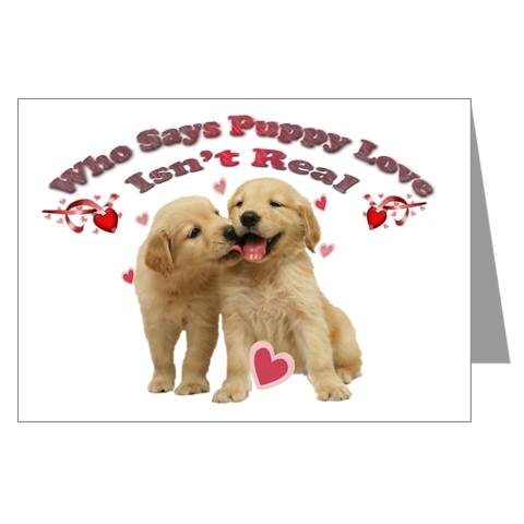 Love Cards: Puppy Love Cards, Puppy Greetings for Love