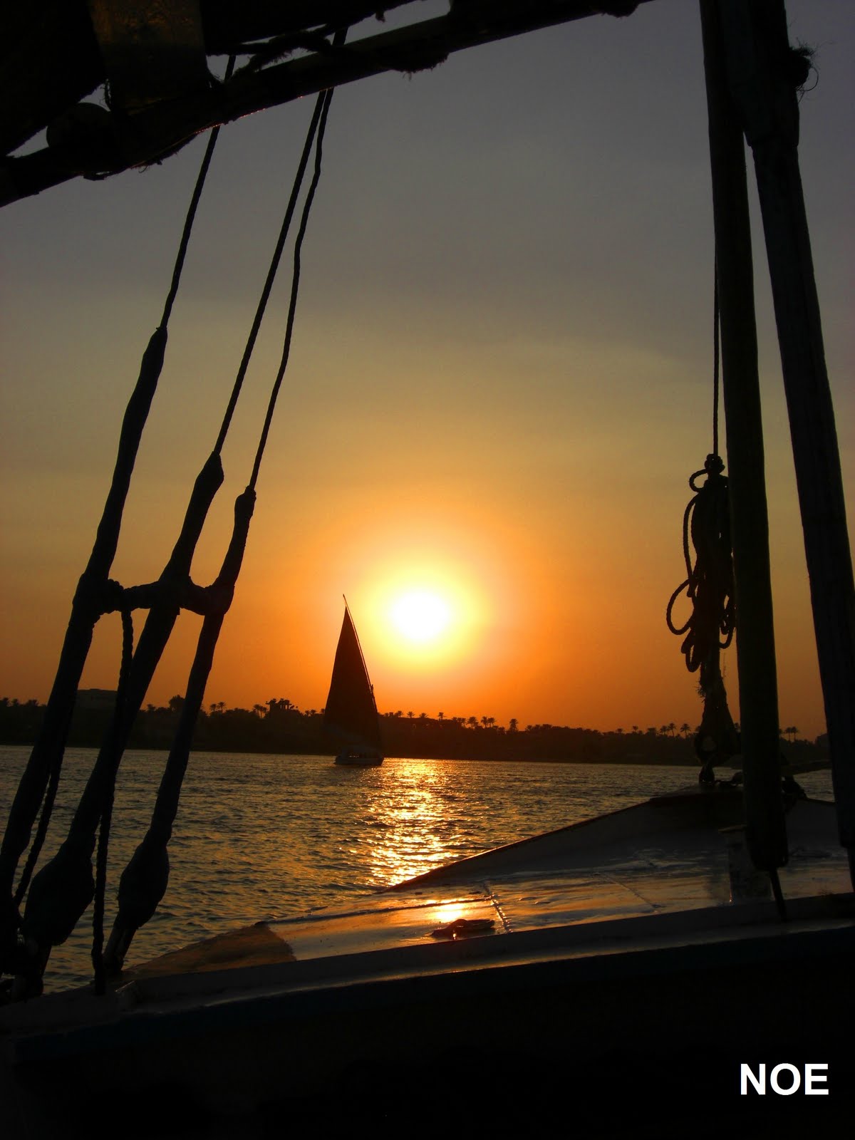 Pic of the day/Photo du jour: Felouque sur le Nil/Felucca on the Nile