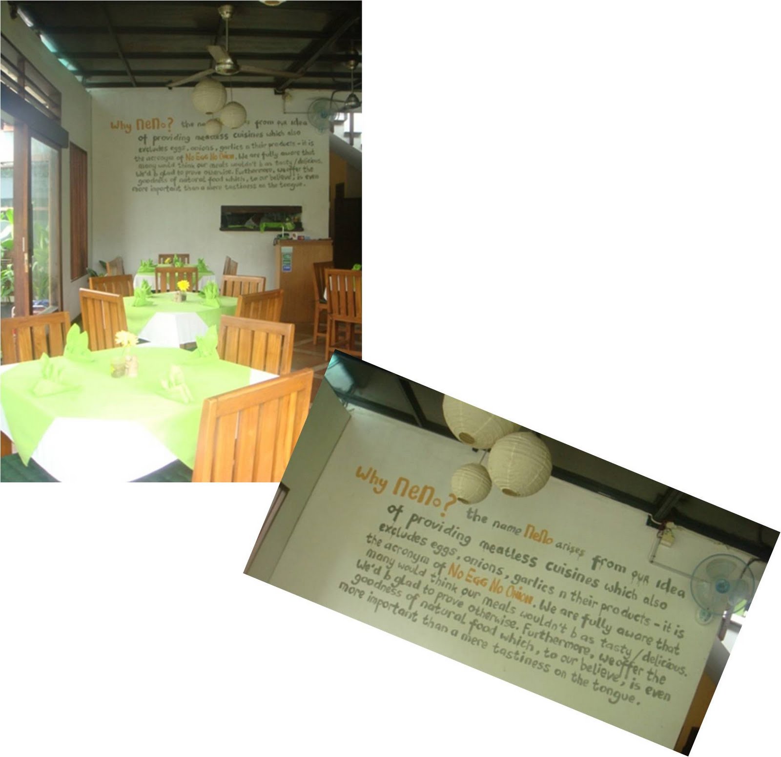 ~All About Veggie~: Bali - Neno Vegetarian Restaurant *CLOSED DOWN*