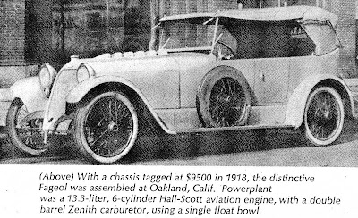 Just A Car Guy: 1918 Fageol, made in Oakland California, unique look