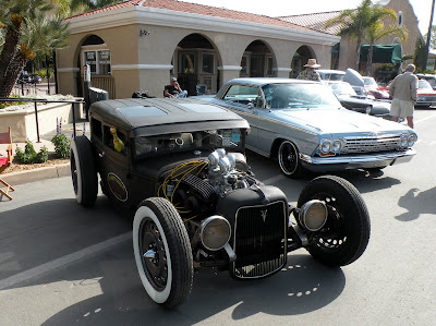 Just A Car Guy: Ricky Bobbys Rod Shop rat rod Frankenstein. I dig it ...