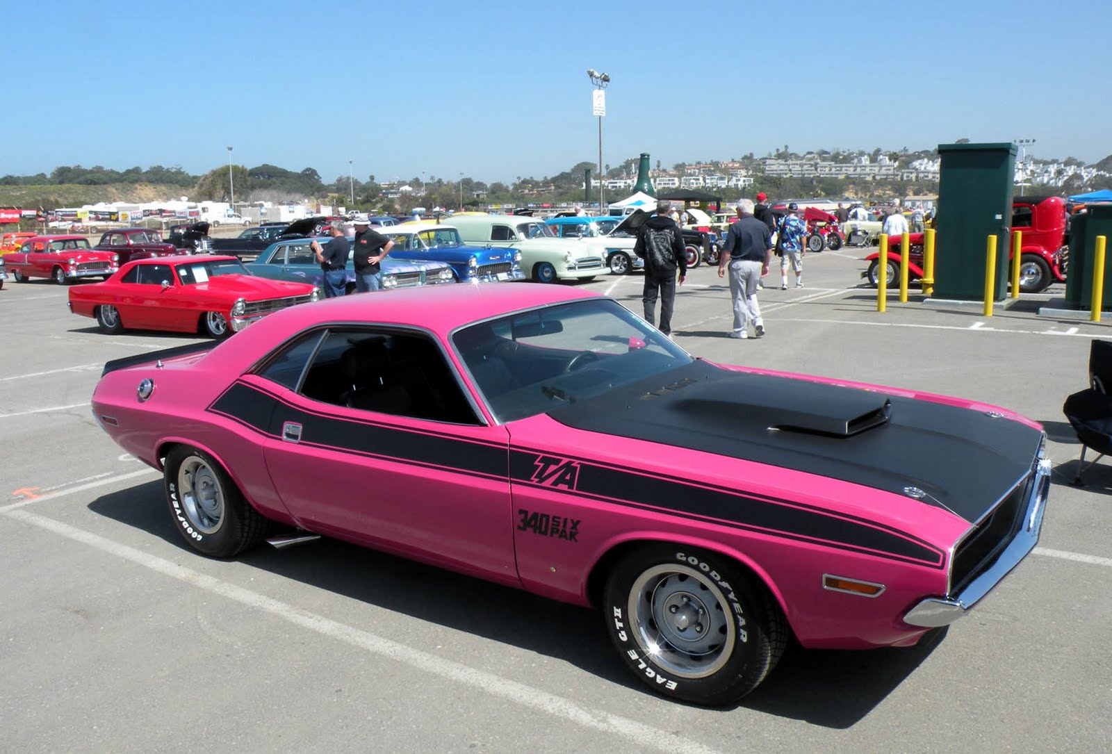 Just A Car Guy: Panther Pink 1970 Challenger T/A