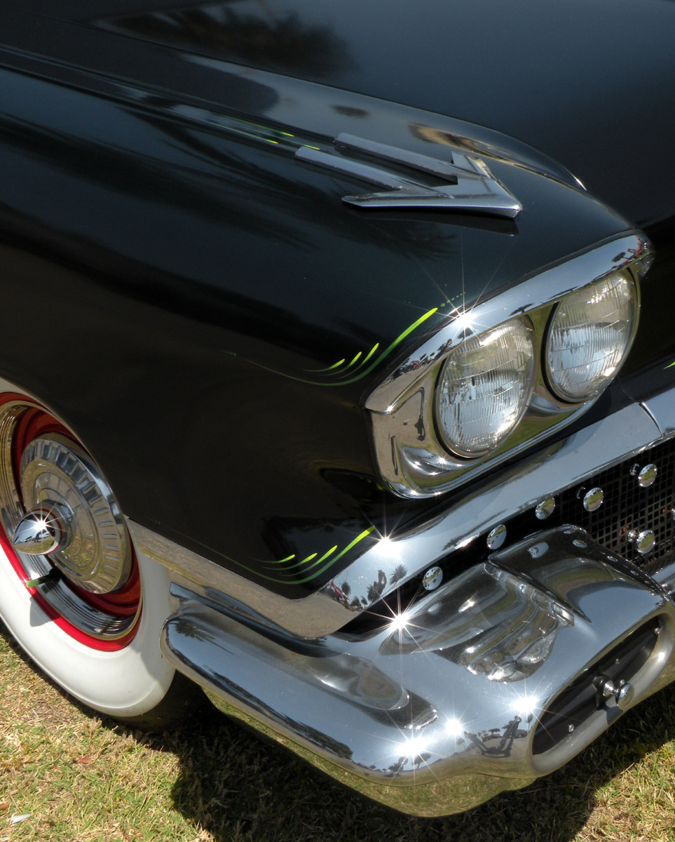 Just A Car Guy: Doug Dorr's cool kustom was at the Beatnik Blowout!