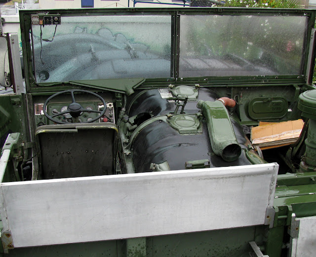 Just A Car Guy: M656, ready for a new home, it's job here is done