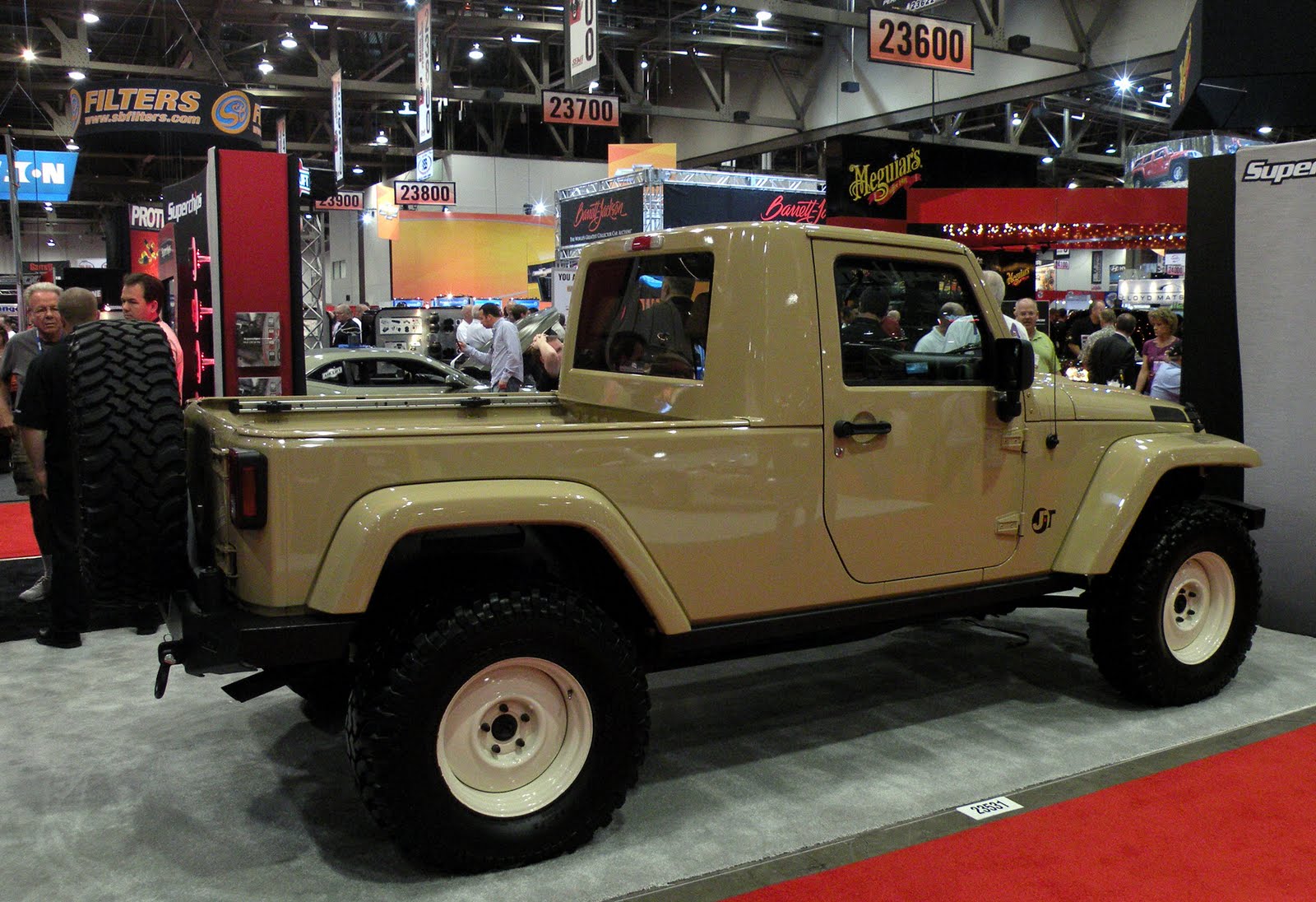 Just A Car Guy: 2007 JT Jeep Truck (Wrangler Rubicon) customized to ...