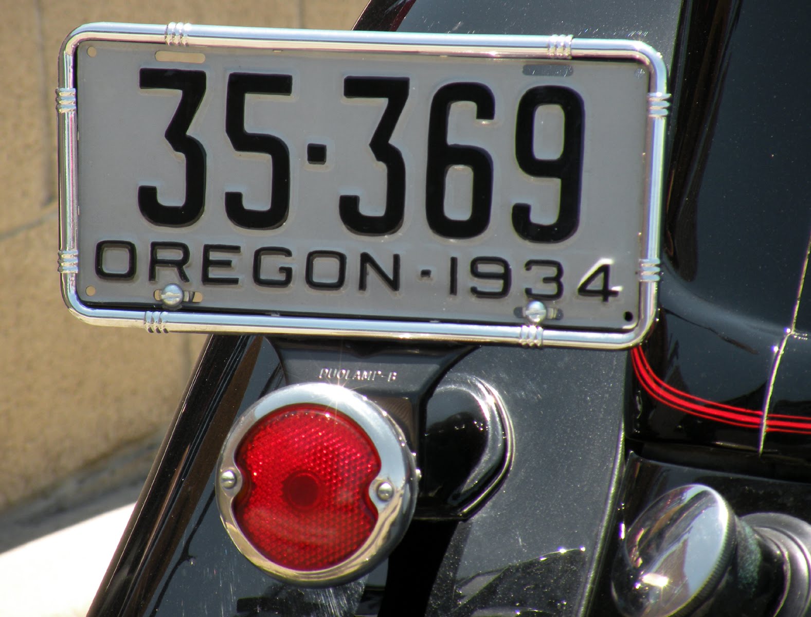 Just A Car Guy: A variety of cool old license plates at the LA Roadster ...