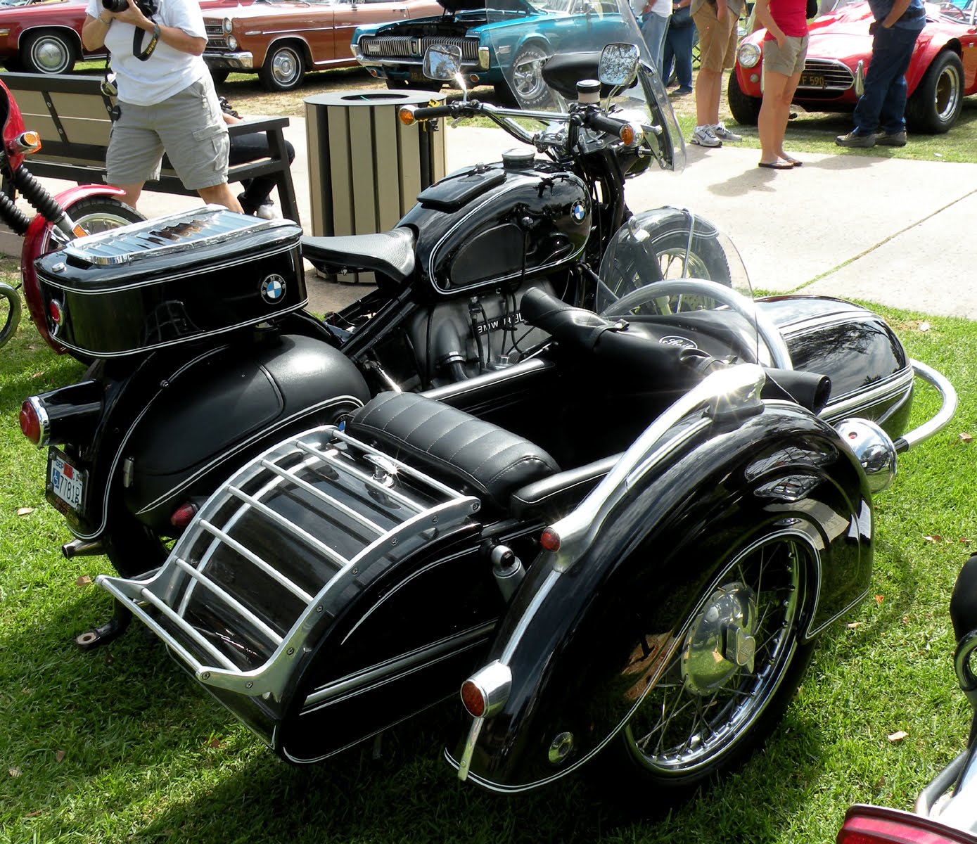 Just A Car Guy: Steib model 501 sidecar (about 1950) and BMW R90 / 6 ...