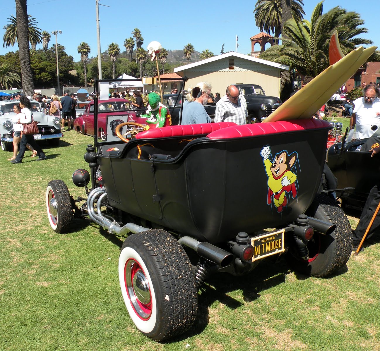 Just A Car Guy: Mi T Mouse, 1915 model T touring hot rodded, and winner ...