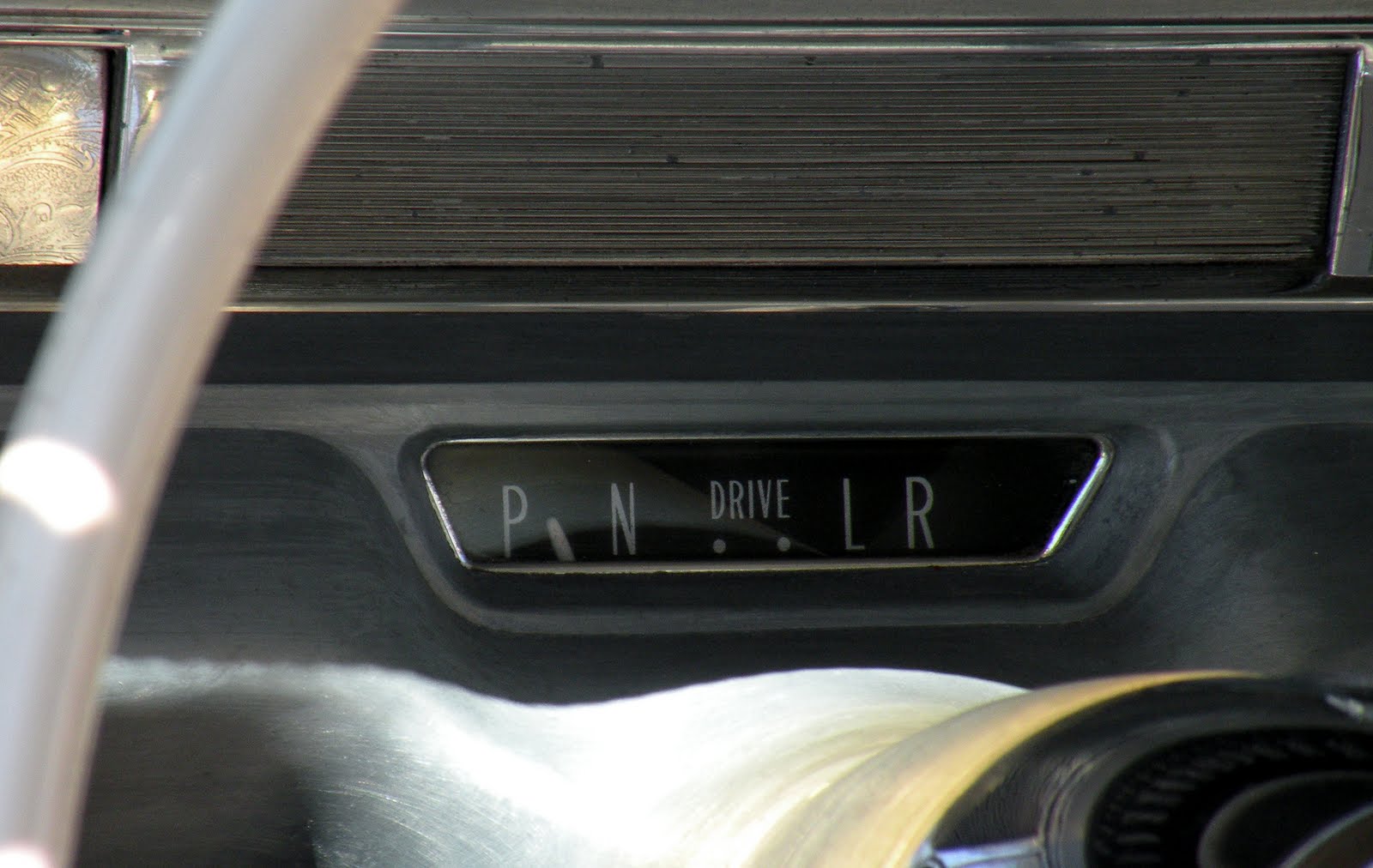 Just A Car Guy: PRND21... a variety of gear indicators from the 1950's ...