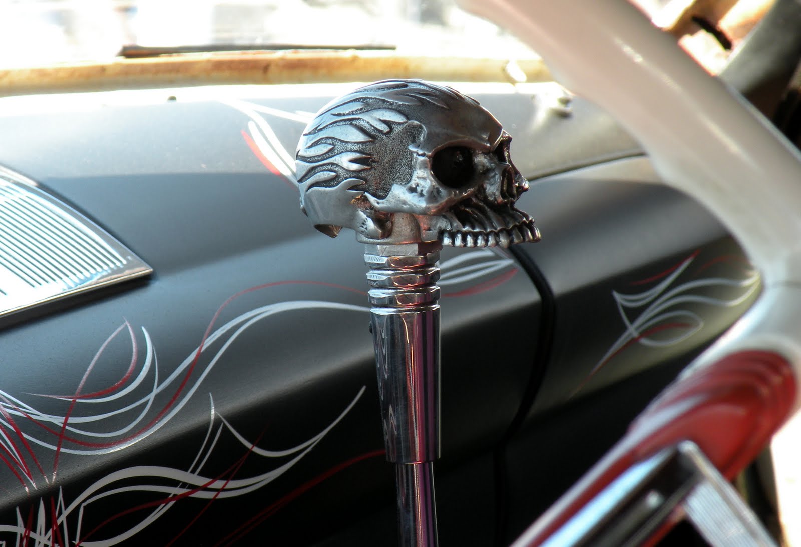 Just A Car Guy: Variety of shifter handles at the Primer Nats, find ...