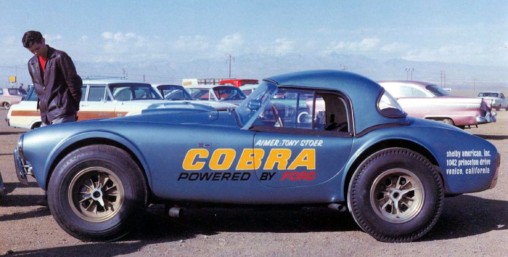 Just A Car Guy: Vintage photographs of racing Cobras