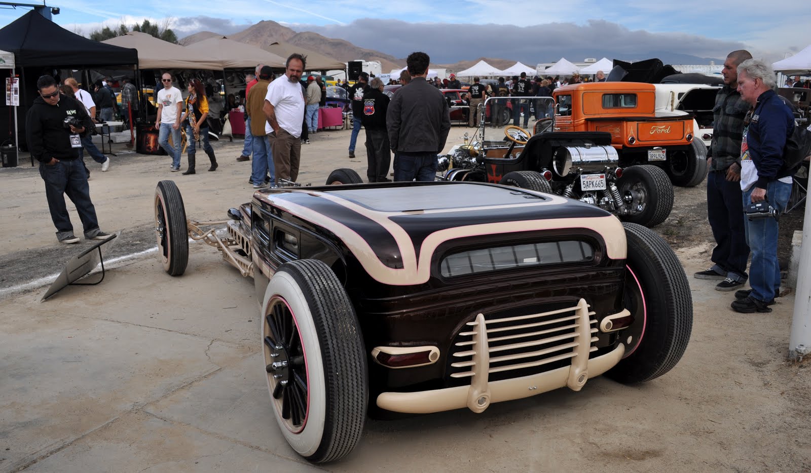 Just A Car Guy: Space Junkie by Ian Roussel was at Gene Winfield's this ...